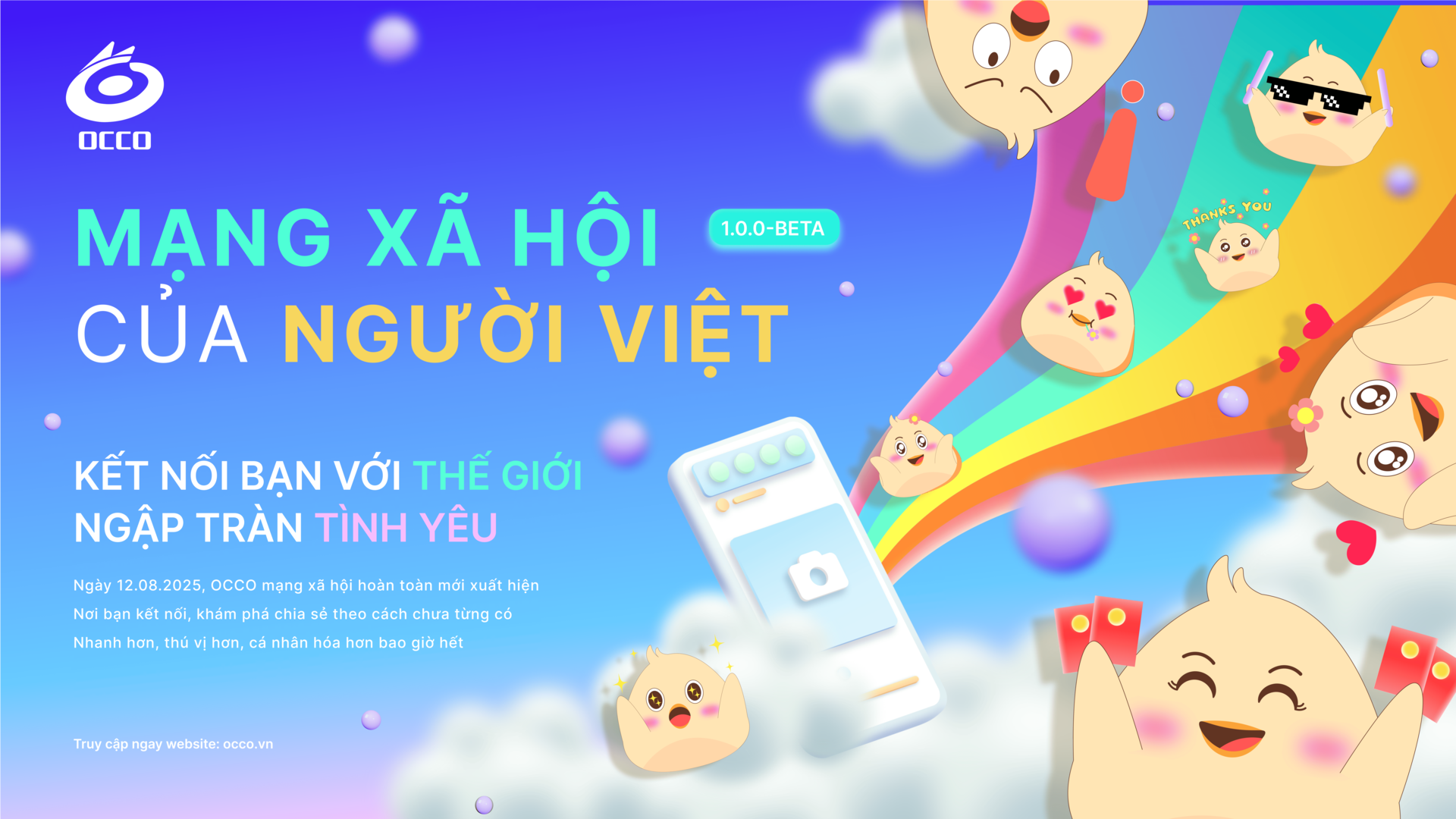 OCCO - Mạng xã hội công nghệ